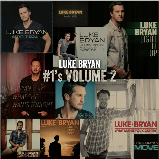 Luke Bryan - #1's: Volume 2 (Tangerine Vinyl) - Pop Music