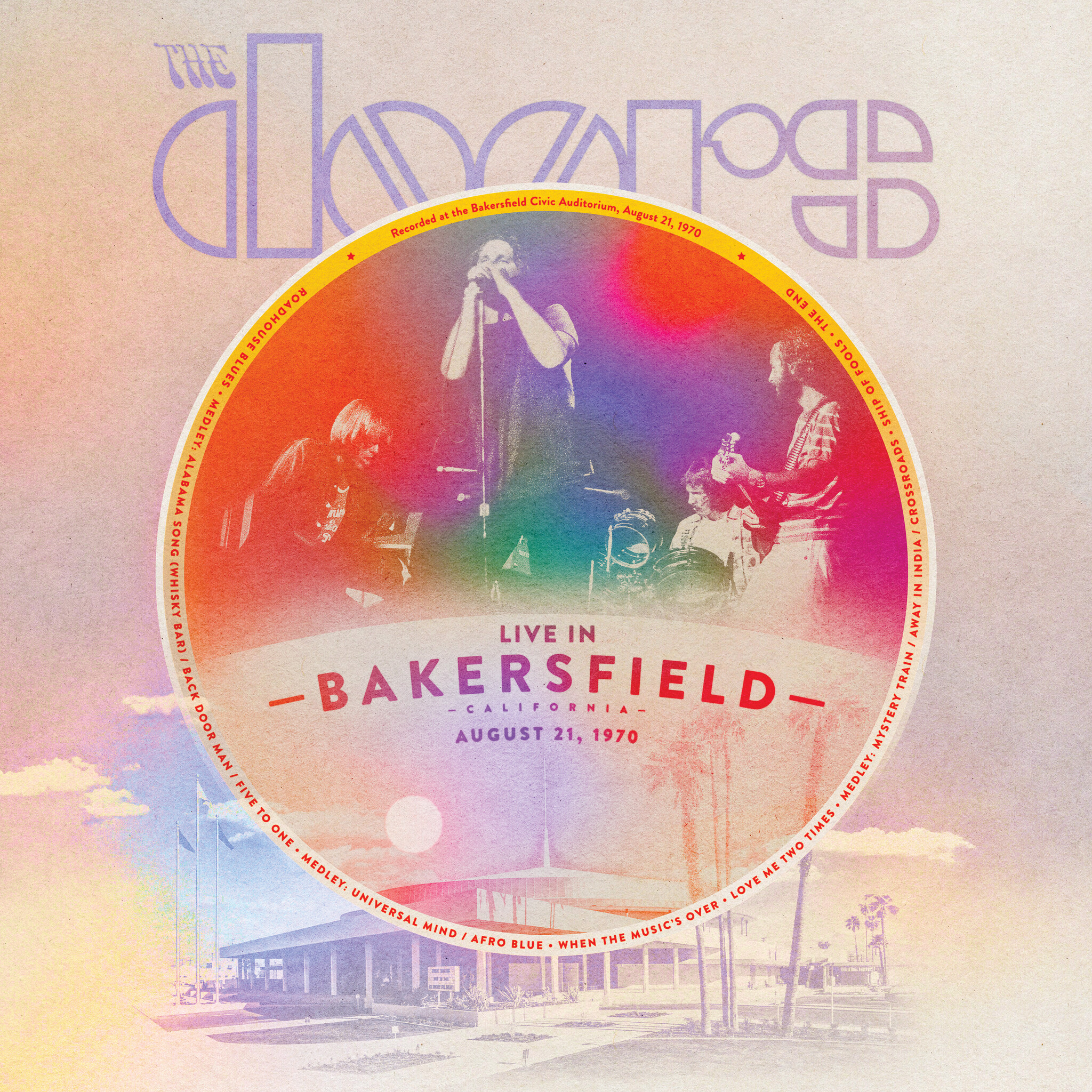 The Doors - Live In Bakersfield, August 21, 1970 (RSD) [Orange Vinyl ...