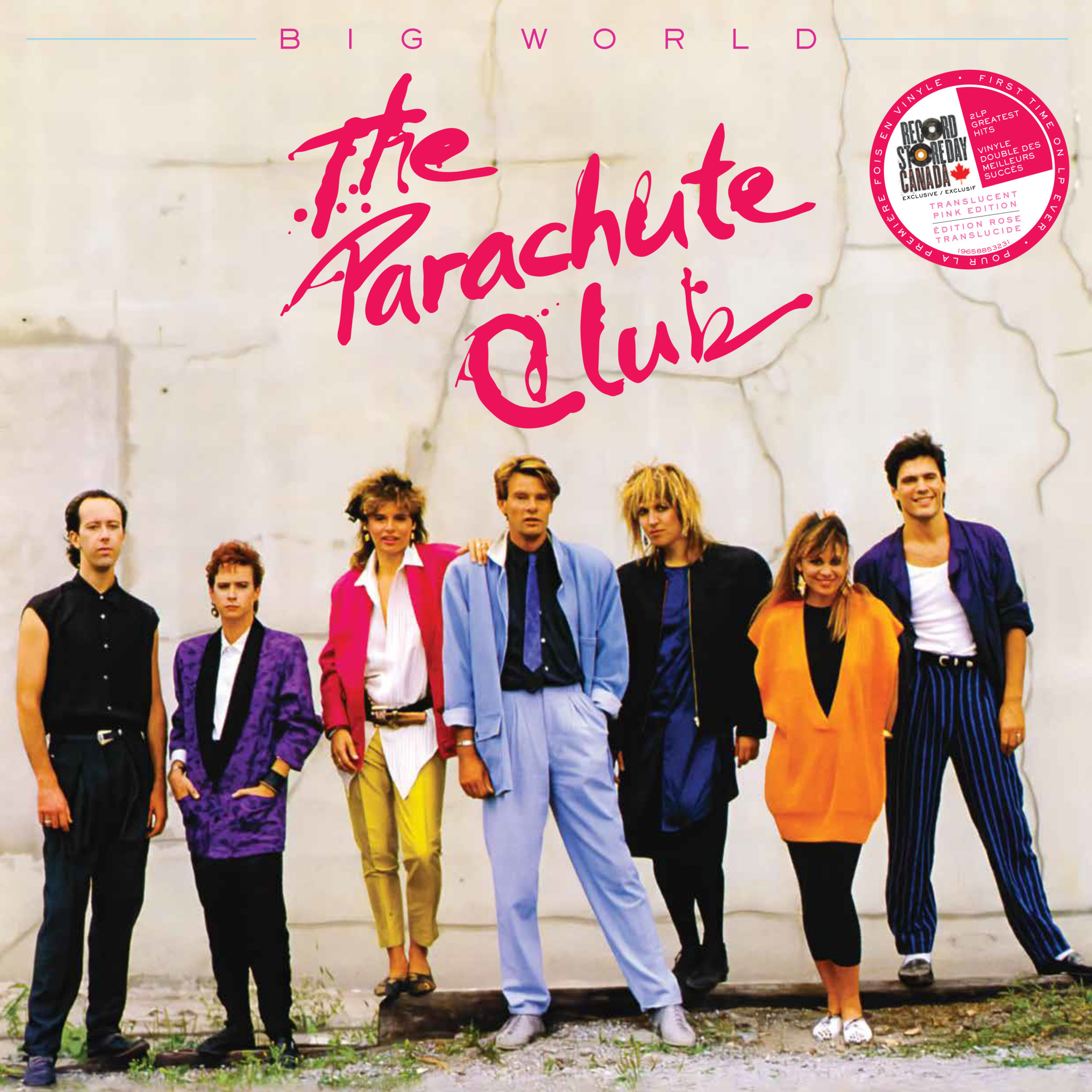 Parachute Club - Big World: Best Of Parachute Club (RSD) (Pink Vinyl ...