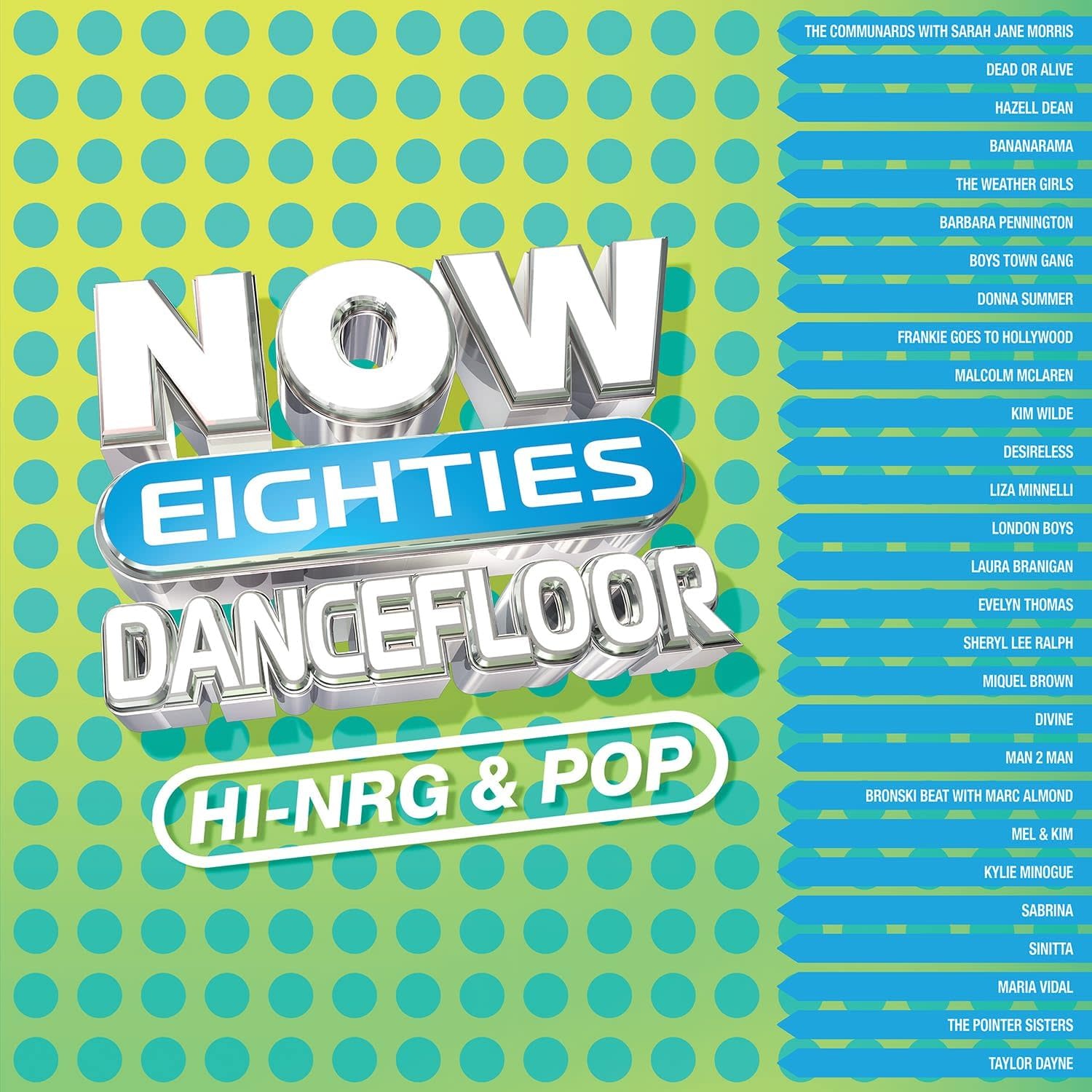 Various - Now 80s Dancefloor: Hi-NRG & Pop (Blue / Green Vinyl) - Pop Music