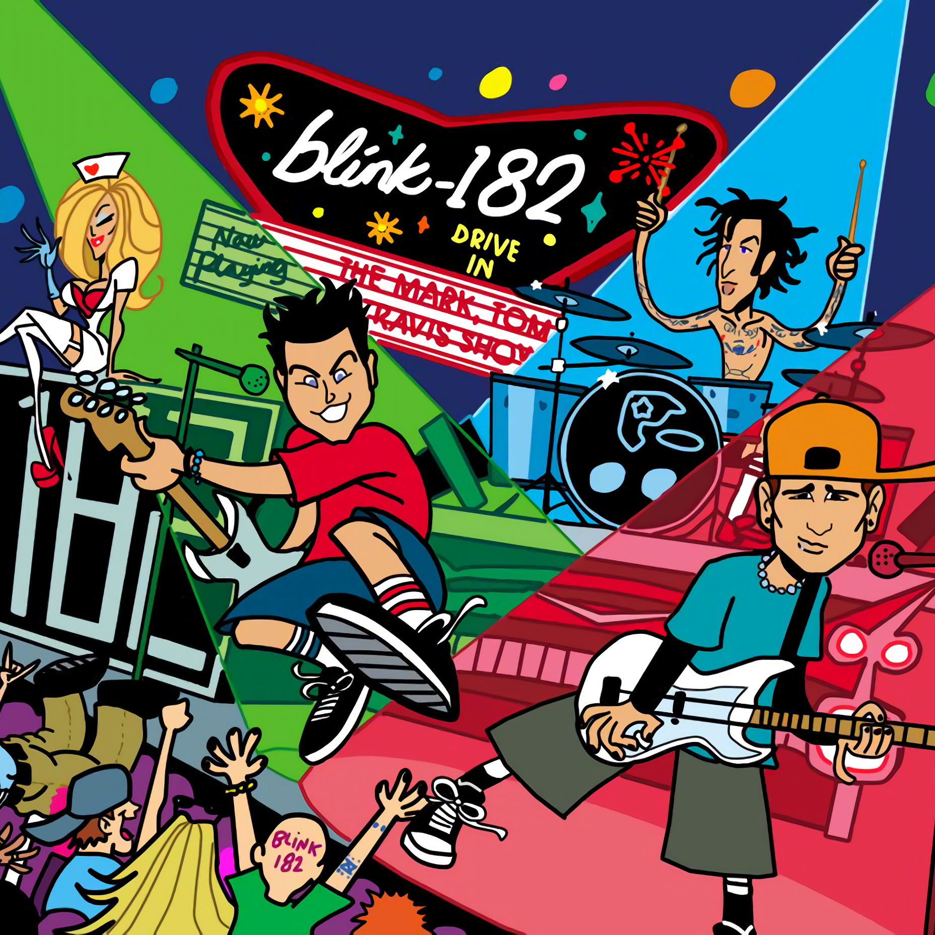 Blink-182 - The Mark, Tom, and Travis Show (Vinyl) - Pop Music