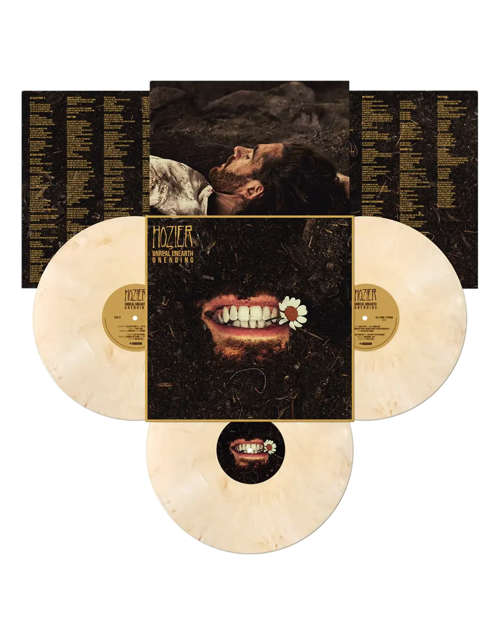 Hozier - Unreal Unearth: Undending (Deluxe) [Tooth White Vinyl] - Pop Music