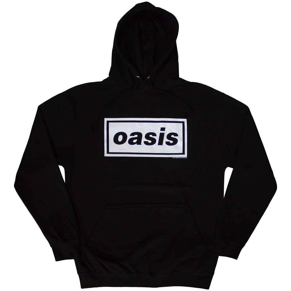 Oasis - Classic Decca Logo Hooded Pullover Sweater - Pop Music