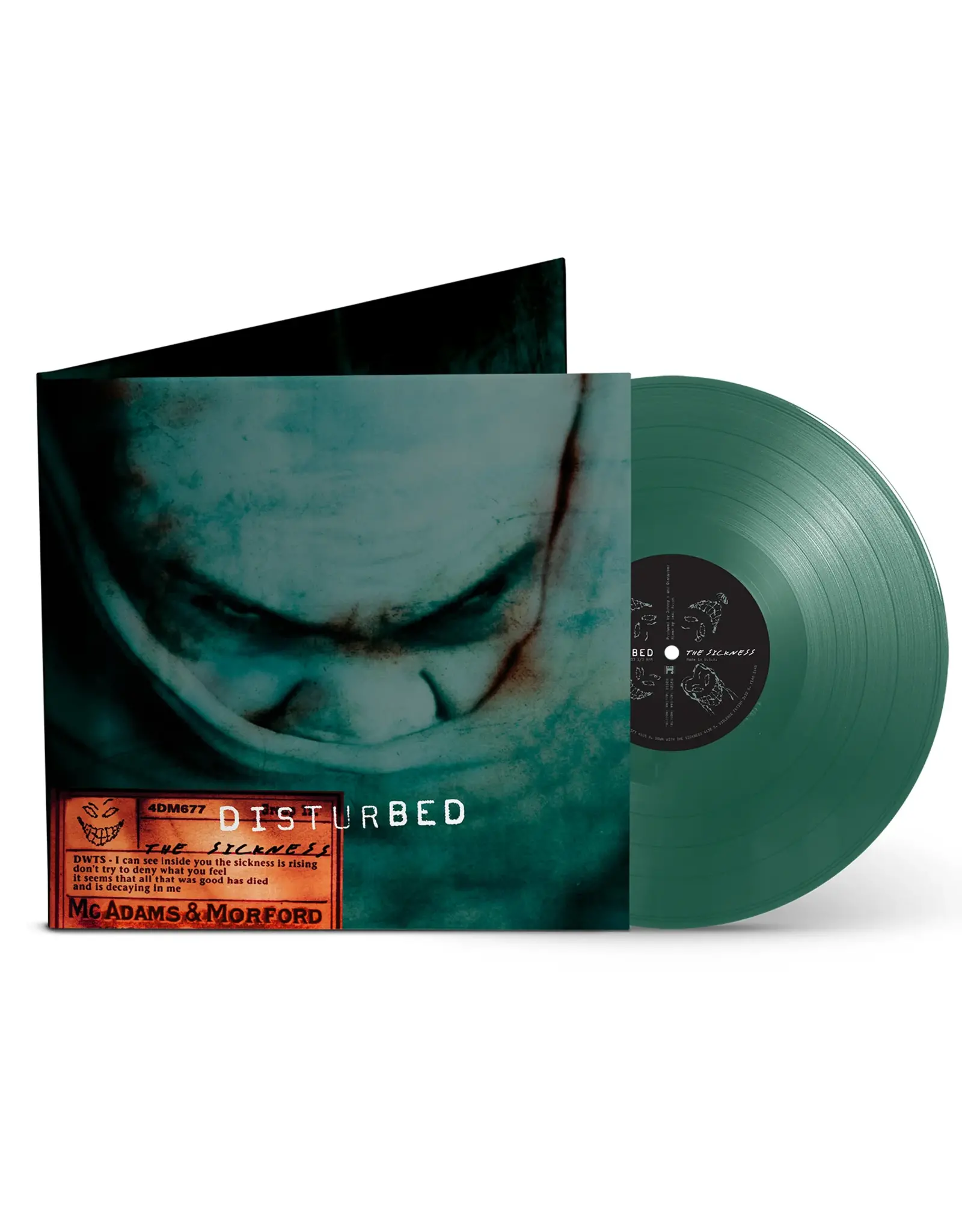 Disturbed - The Sickness (25th Anniversary) [Green Vinyl] - Pop Music