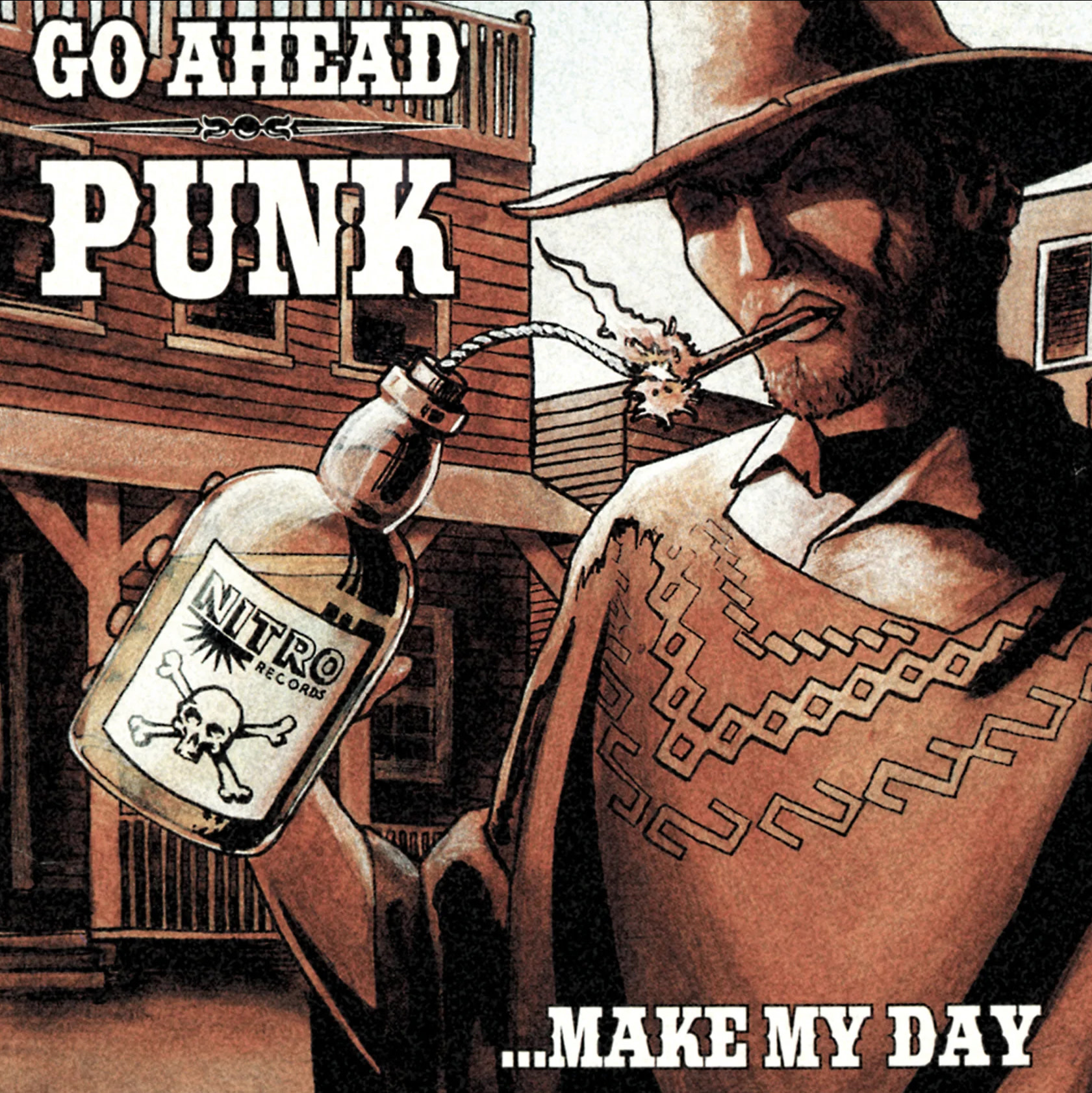 Various Artists - Go Ahead Punk ...Make My Day (Orange Splatter Vinyl ...