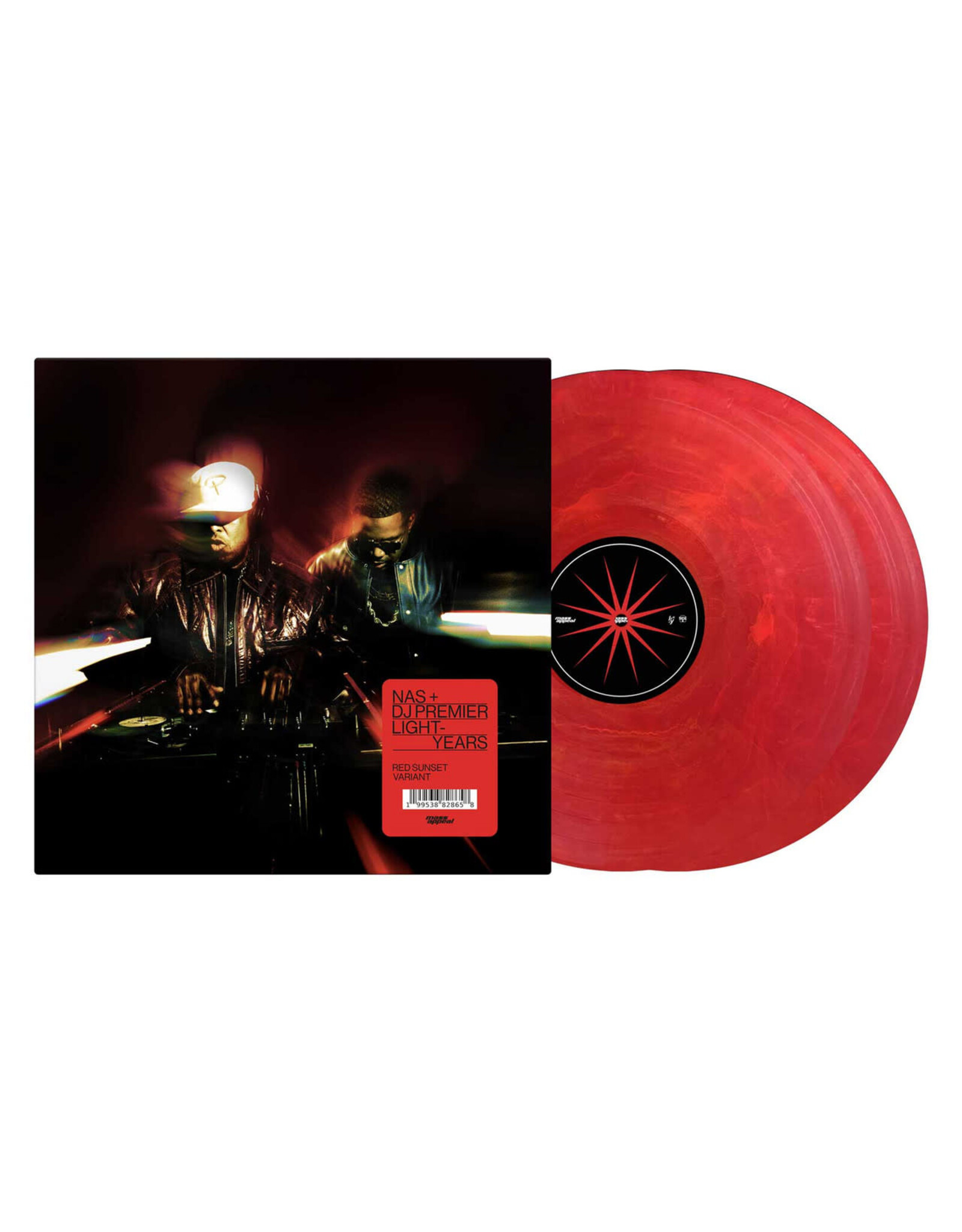 Nas + DJ Premier - Light-Years (Sunrise Red Vinyl) - Pop Music