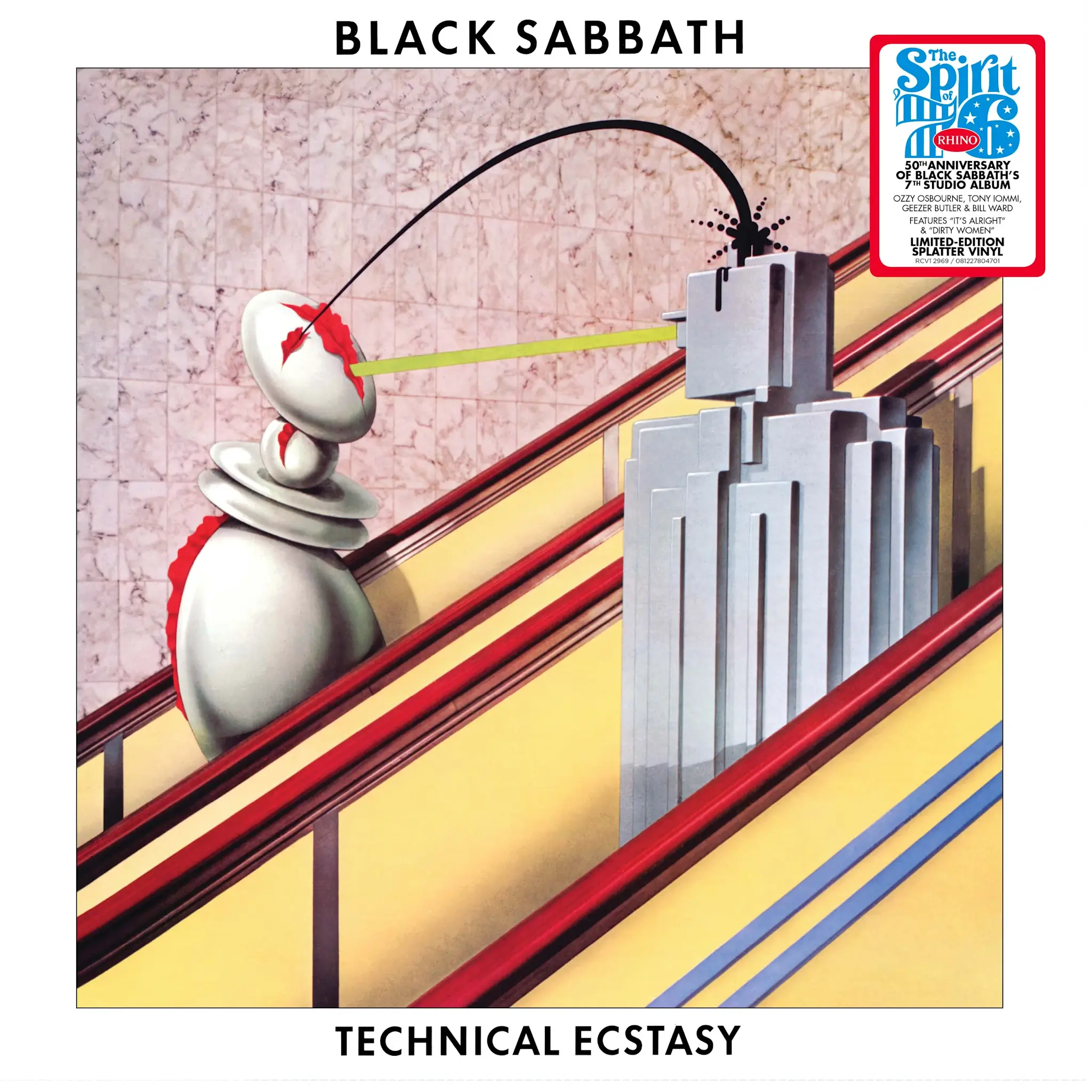 Black Sabbath - Technical Ecstasy (50th Anniversary) [Splatter Vinyl ...