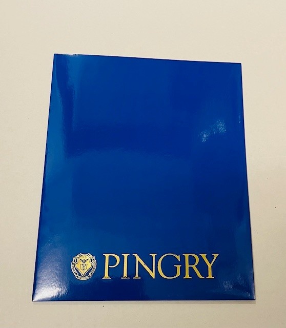 Pingry Folder-Nebula Blue - The Bear Pause