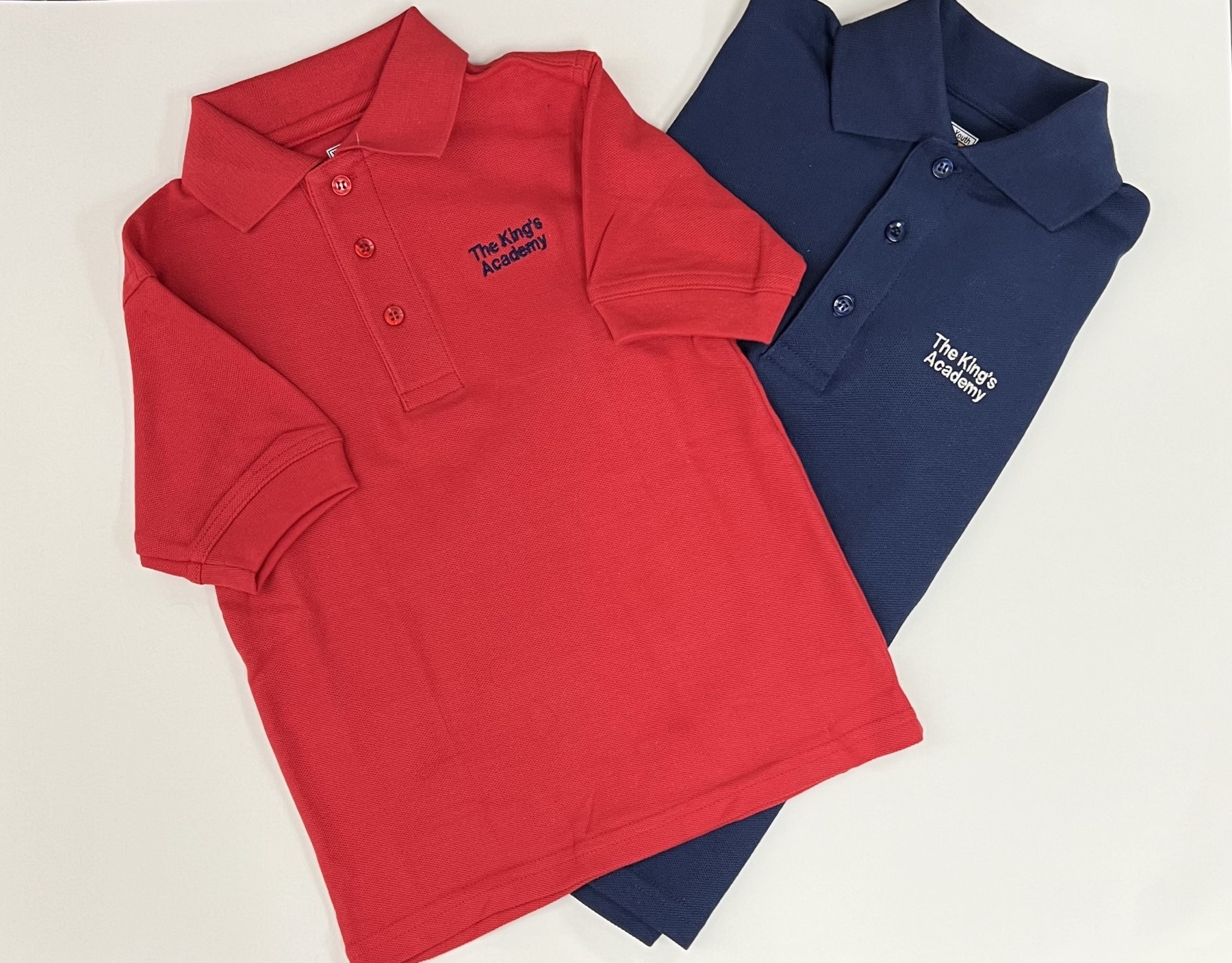 Short Sleeve Polo - The King's Academy School Store