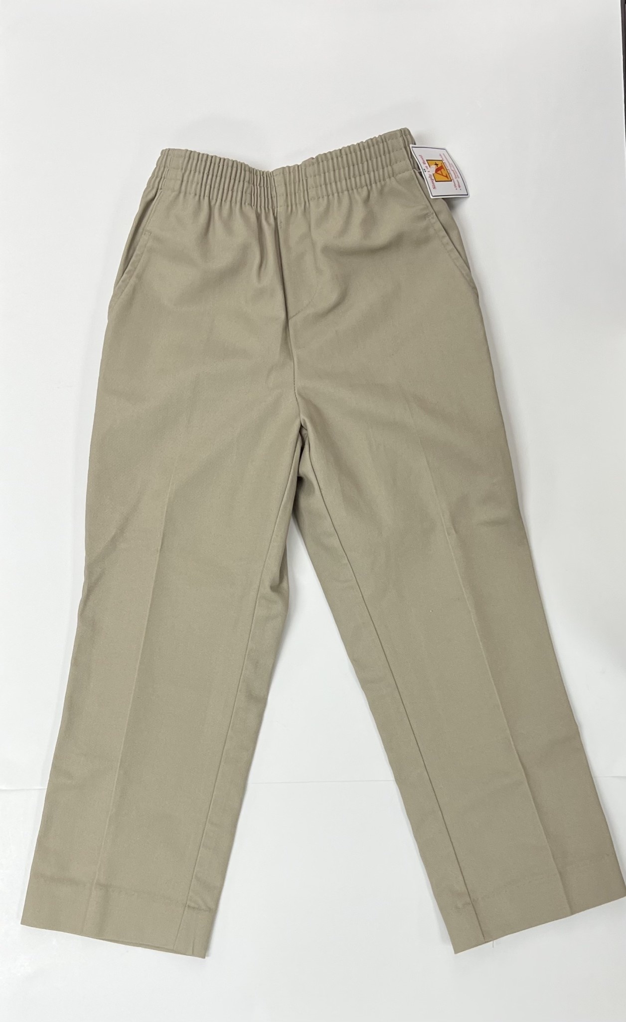 School Apparel Unisex Khaki Pants/Elastic - JK Only - The King's ...