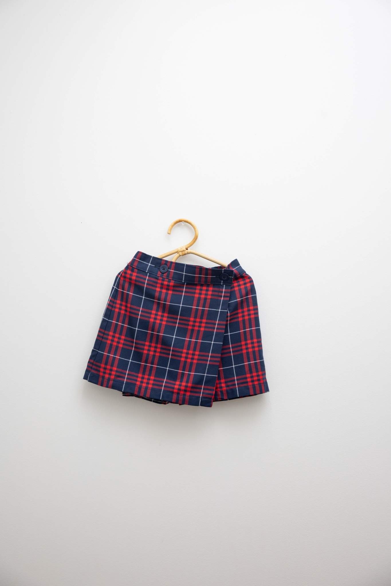 Skort - Elementary - Plaid - The King's Academy School Store