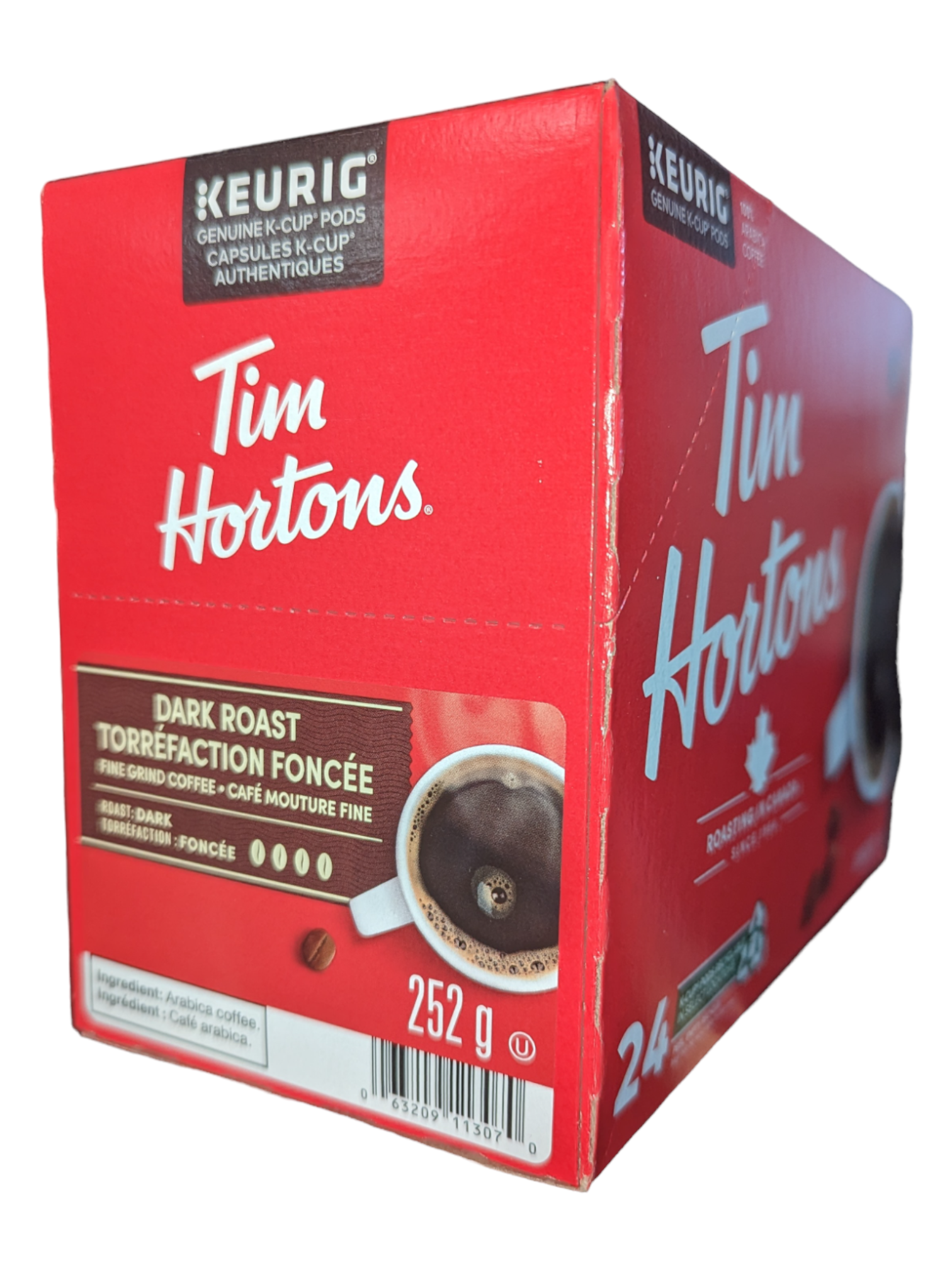 Café K-Cup Tim Hortons, Torréfaction foncée, boîte de 24 - Magasin ...