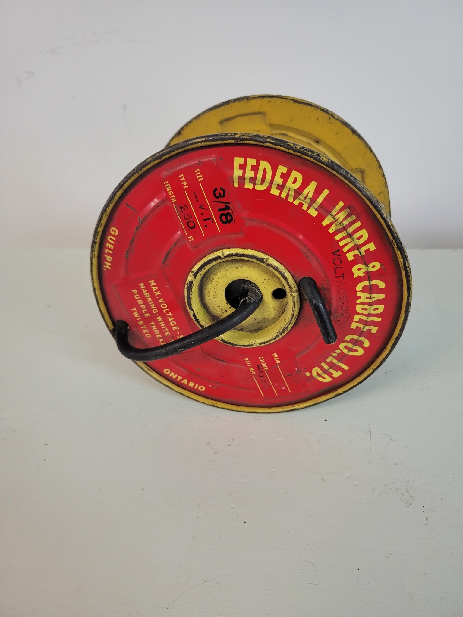 Bobine de fil électrique Federal wire - Magasin Général Saurel