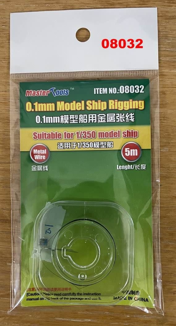 Master Tools . MTT Master Tools 0.1mm Model ship Rigging - PM Hobbycraft