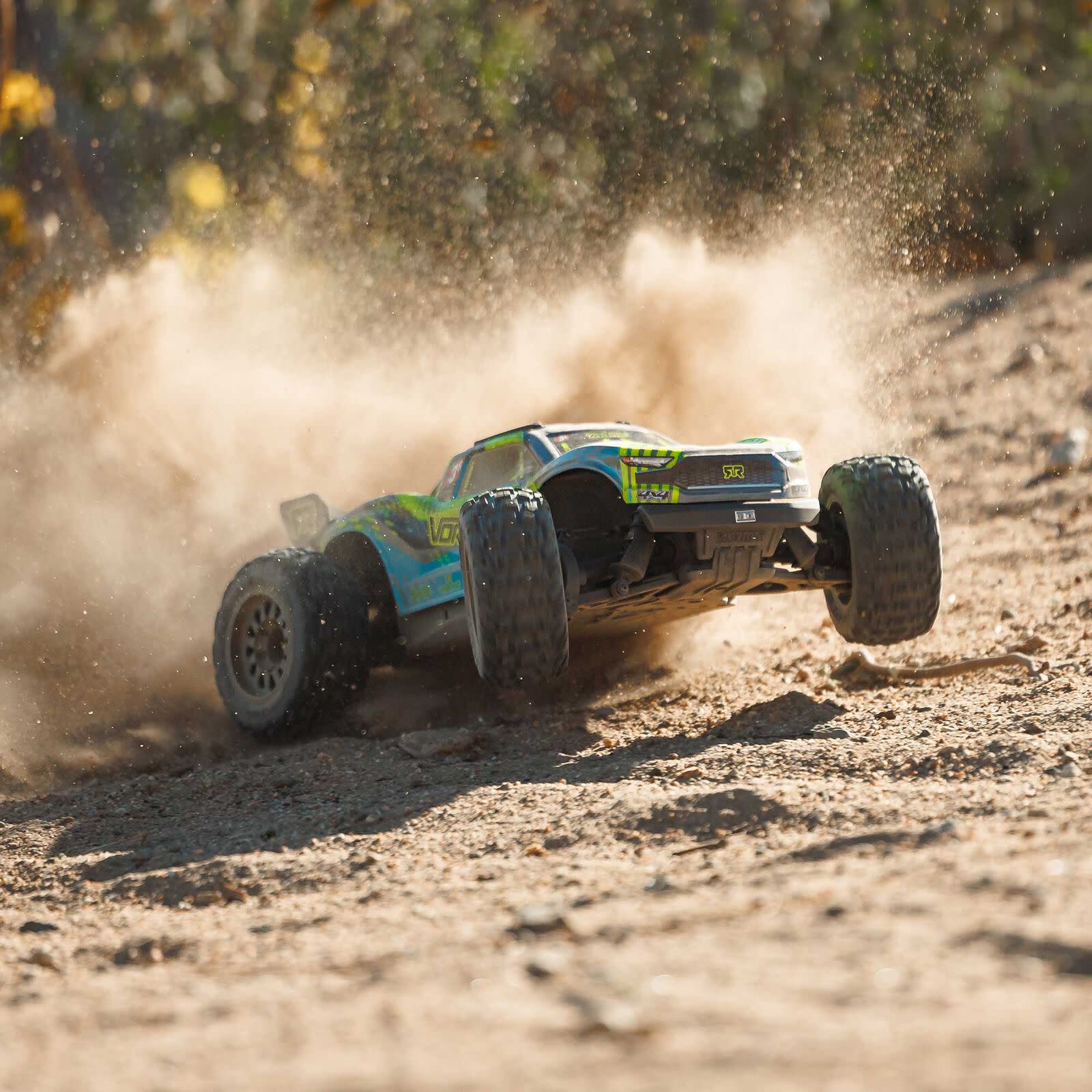 Arrma . ARA 1/10 VORTEKS 223S DSC 4X4 RTR Brushless Stadium Truck, Teal ...