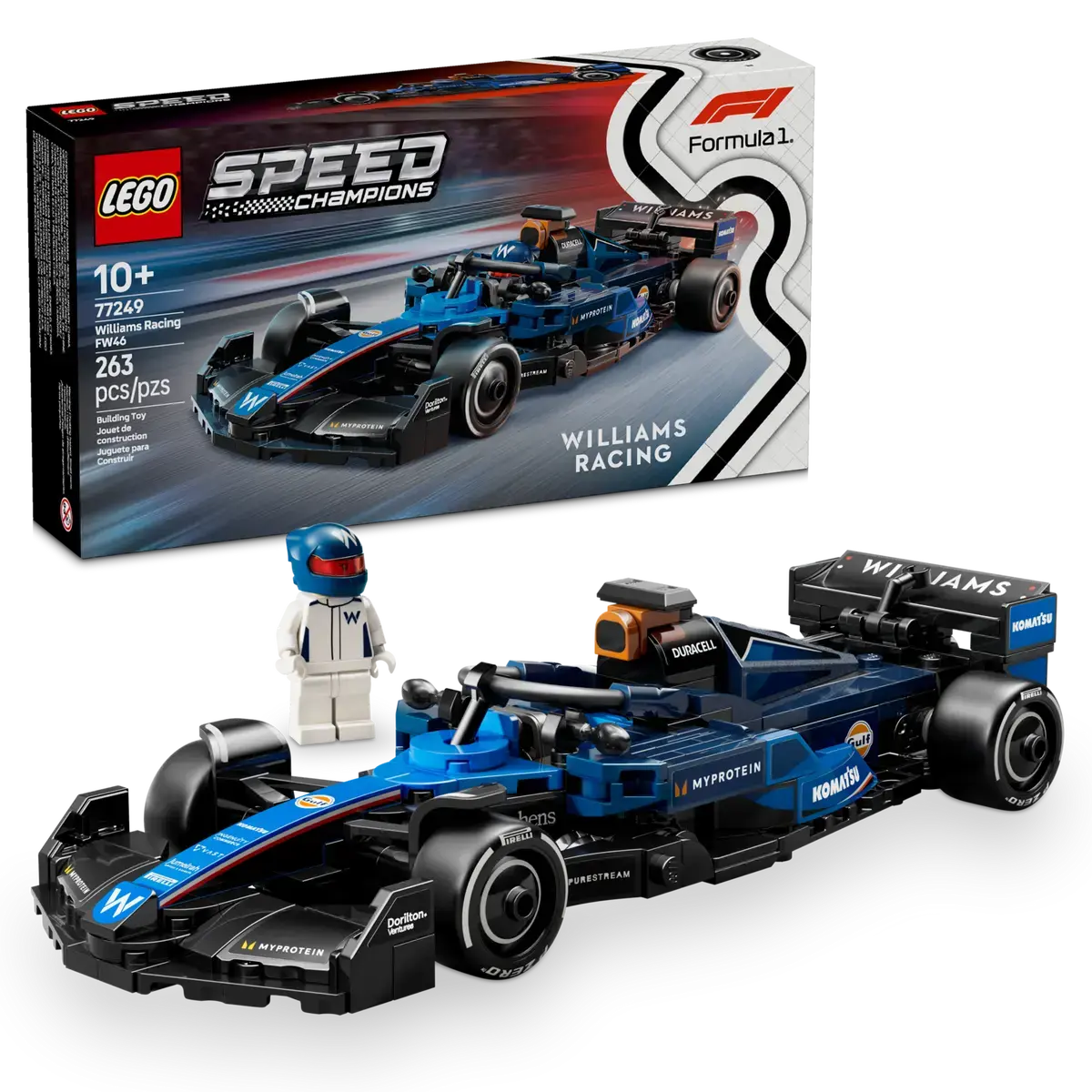 Lego . LEG Williams Racing FW46 F1® Race Car - PM Hobbycraft