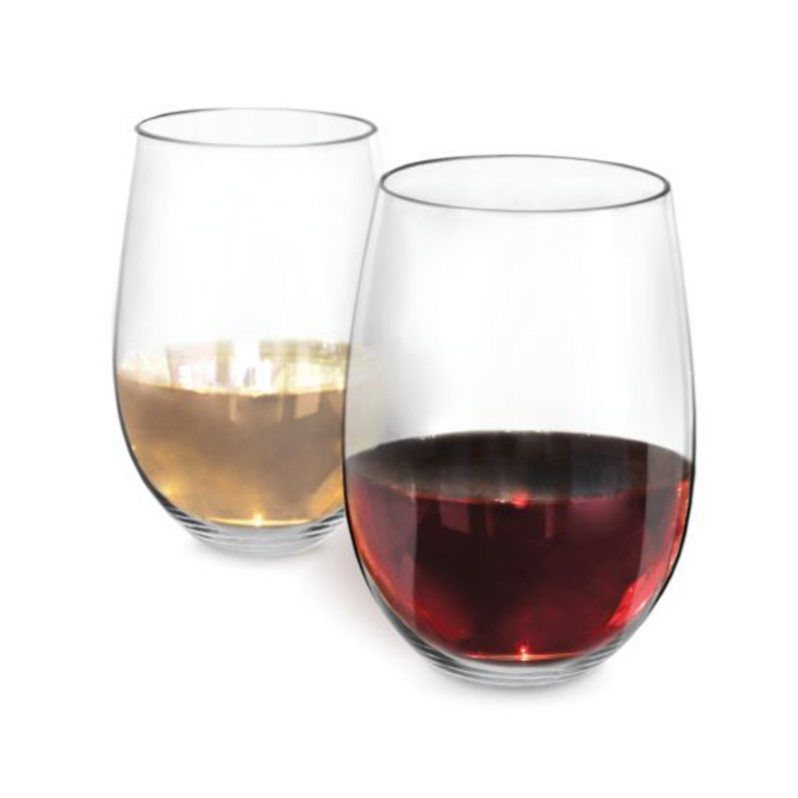 Flexi™ Acrylic Stemless Wine Glasses | Set of 2 - DeFerrari Home