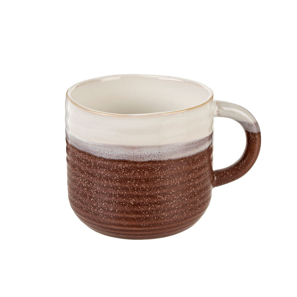 Snowcap Stoneware Terra Mug - DeFerrari Home