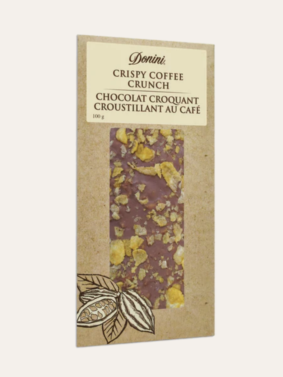 Milk Chocolate Crispy Coffee Crunch Bar by Donino - DeFerrari Home