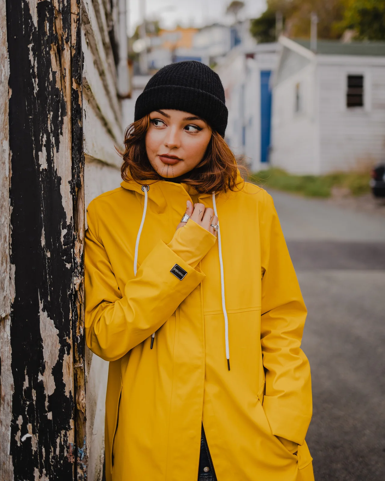 The Mernini Raincoat Dory Yellow | Classic 48" Length - DeFerrari Home ...