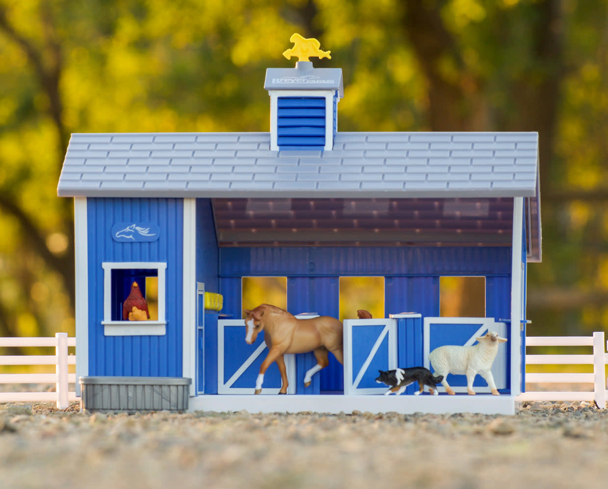 Breyer Home at the Barn Playset - 59241 - Nelson Royal's