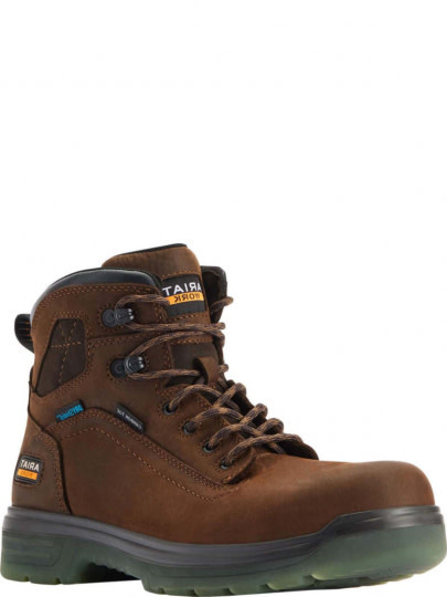 Ariat Men's Turbo 6” H2O Carbon Toe Waterproof 10046861 Work Boots ...