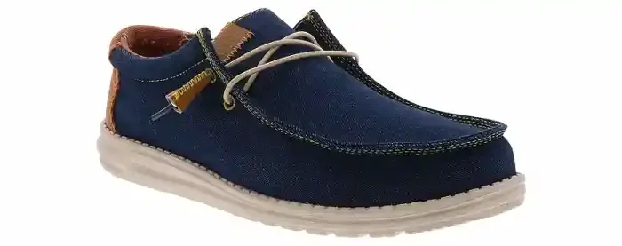 Hey Dude Men's Wally Workwear Blue 40165-425 Casual Shoes - Nelson Royal's