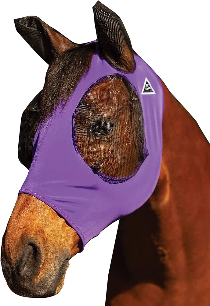 Professional’s Choice CFM300 Purple Oversized Size Fly Mask - Nelson ...