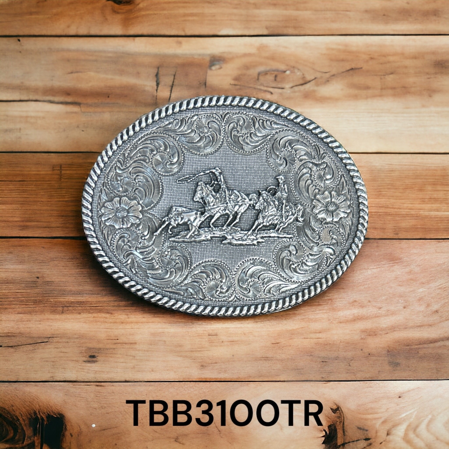 Western Edge Western Edge Team Roper TBB3100TR Buckle - Nelson Royal's