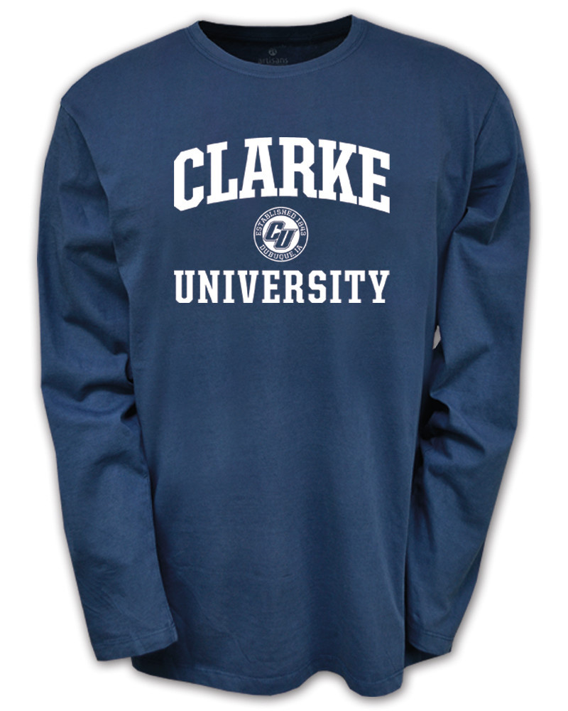 Artisans Retro 63 L/S Tee (Washed Navy, Graphite) - Whitlow Campus Store