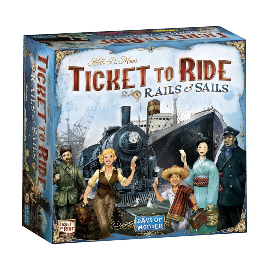 Ticket to Ride Rails and Sails - Tumbleweed Toys