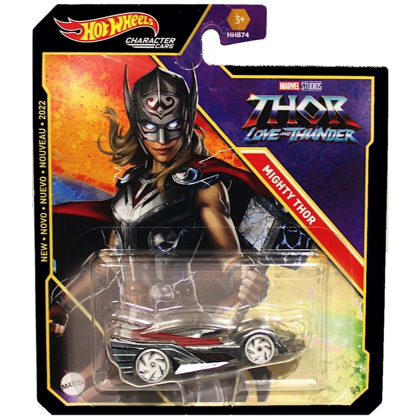 Hot Wheels Hot Wheels - Blockbuster Character Car Mighty Thor ...