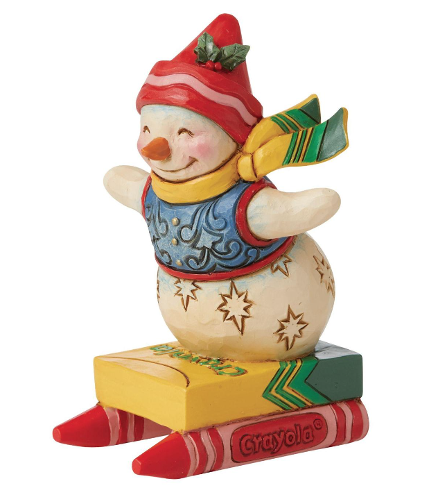 Crayola Snowman Mini Figurine - Tumbleweed Toys