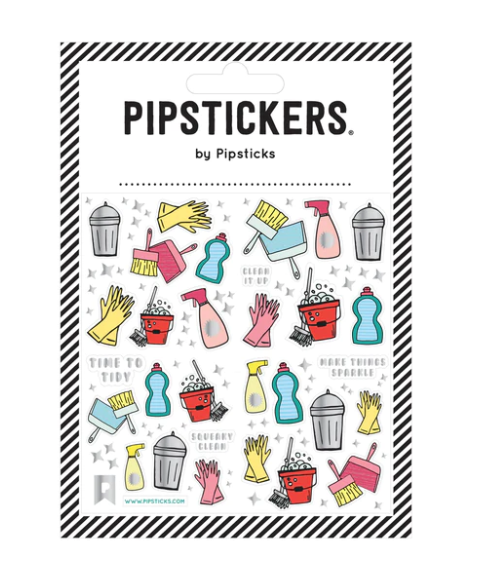 Pipsticks Squeaky Clean Stickers - Tumbleweed Toys