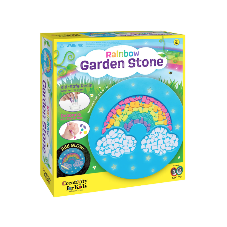 Creativity For Kids Rainbow Garden Stone - Tumbleweed Toys