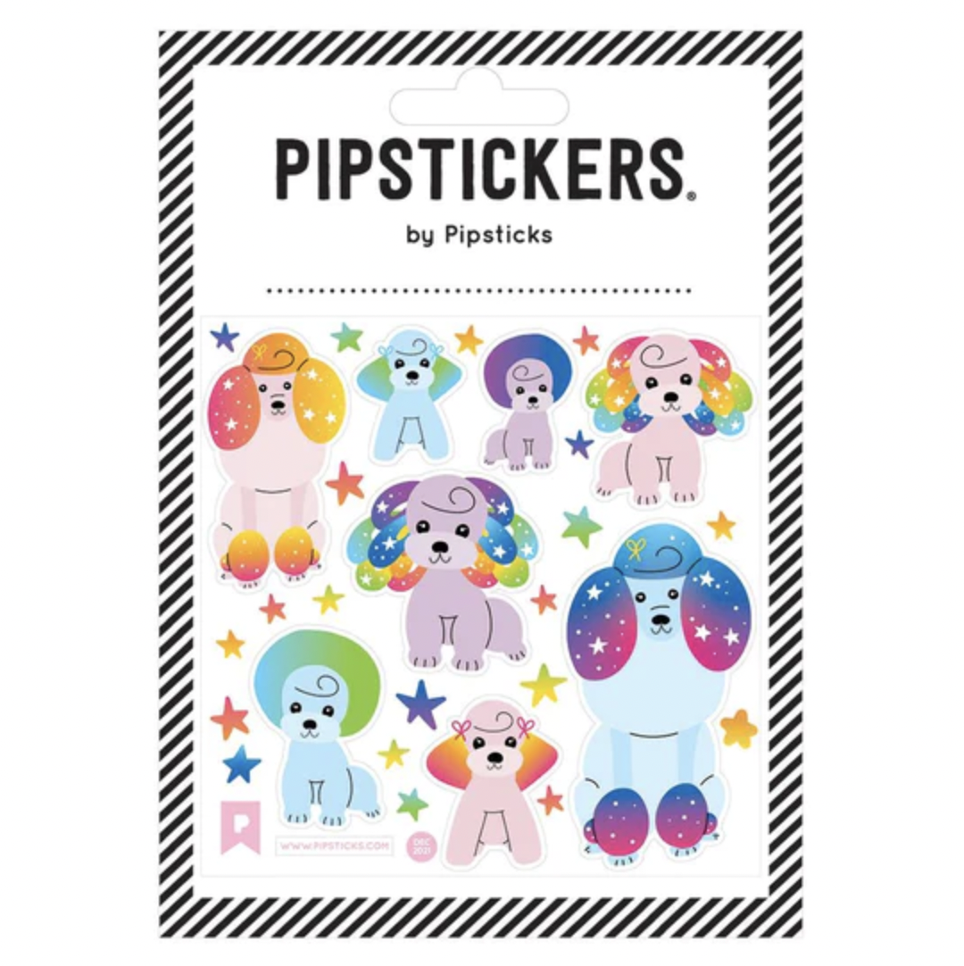 Pipsticks Pampered Poodles Stickers - Tumbleweed Toys