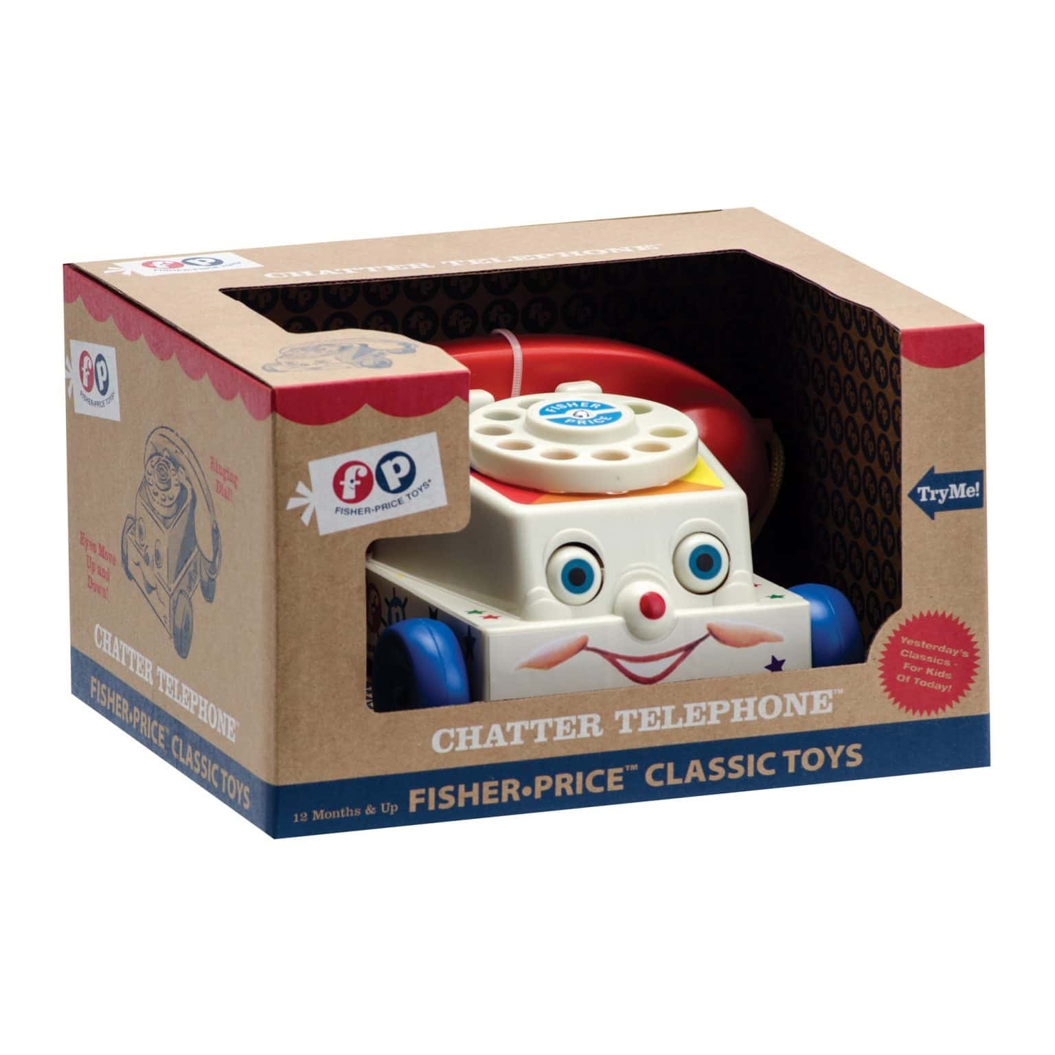 Fisher price pull phone store