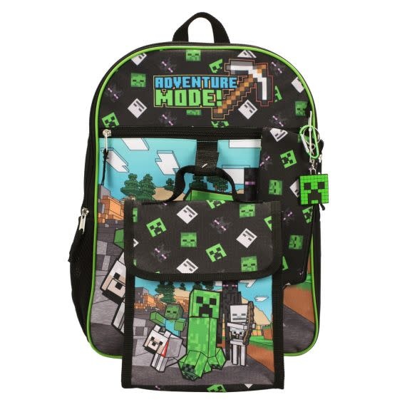 Bioworld Minecraft - 5pc Backpack Set - Tumbleweed Toys