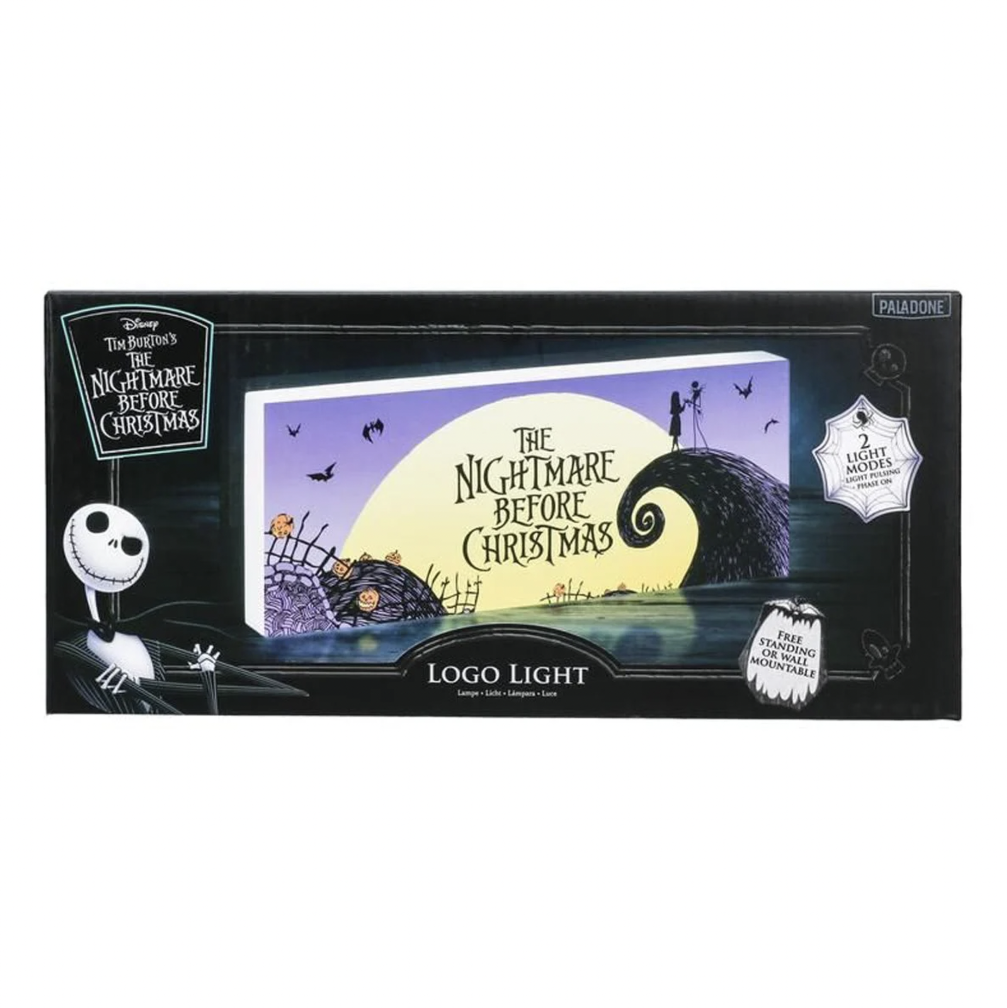 Paladone Nightmare Before Christmas Logo Light - Tumbleweed Toys