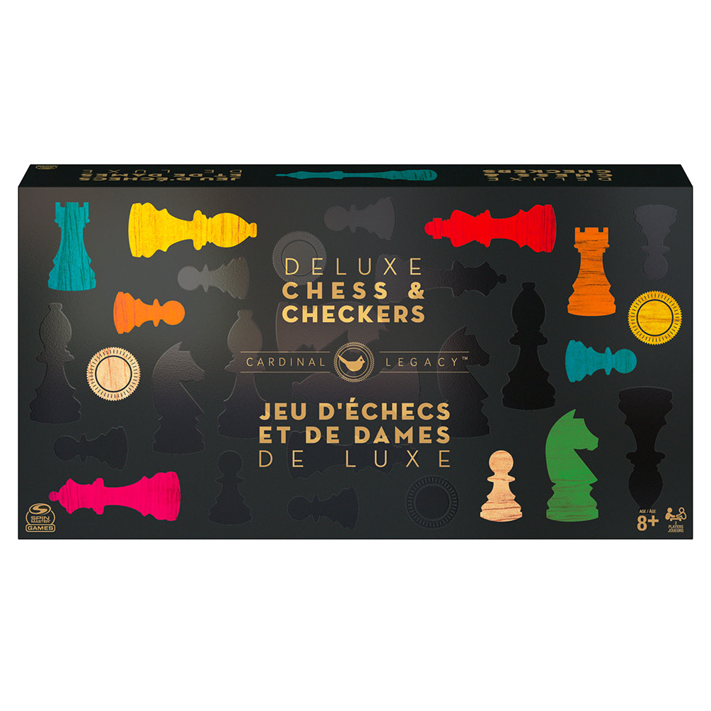 Spin Master Deluxe Chess & Checkers - Tumbleweed Toys