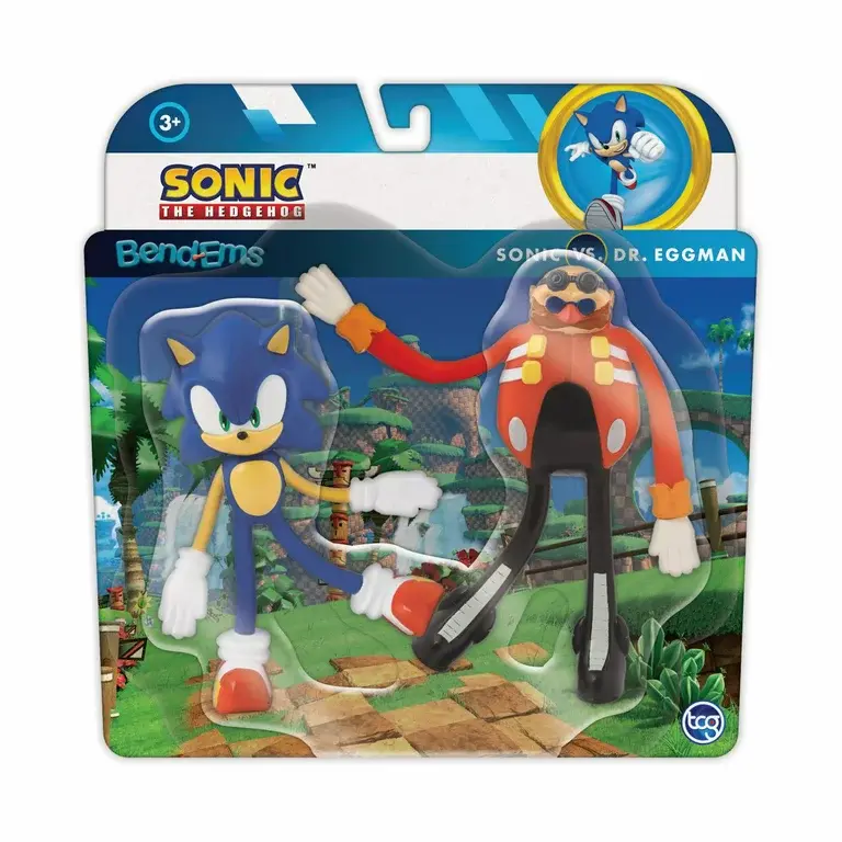 Bend-Ems Sonic The Hedgehog 2 Pack - Tumbleweed Toys