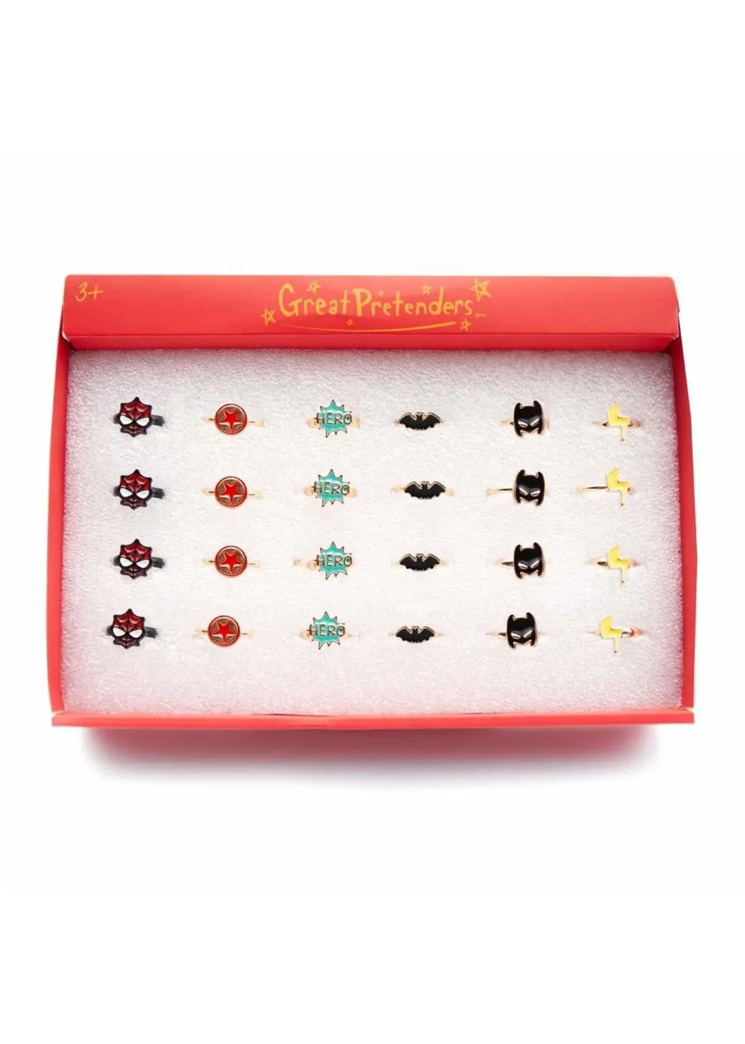 Superhero Rings Assorted - Tumbleweed Toys