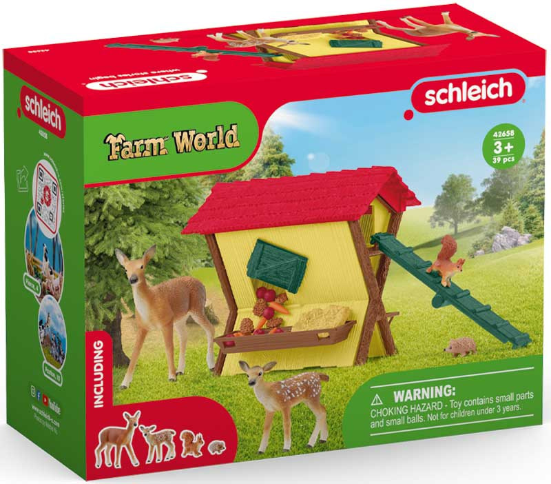 Schleich Feeding the Forest Animals - Tumbleweed Toys