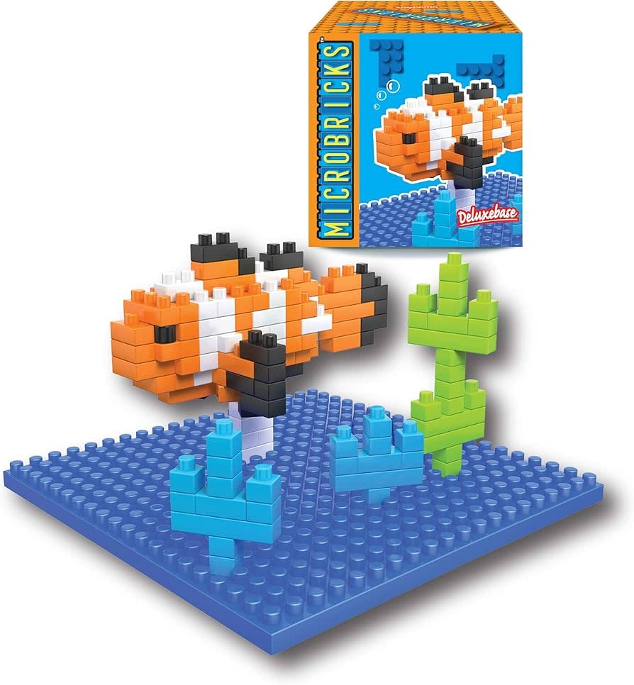 Microbricks - Clown Fish - Tumbleweed Toys
