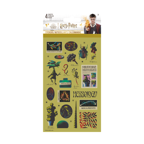 Harry Potter Herbology Potions and Spells Stickers - Tumbleweed Toys