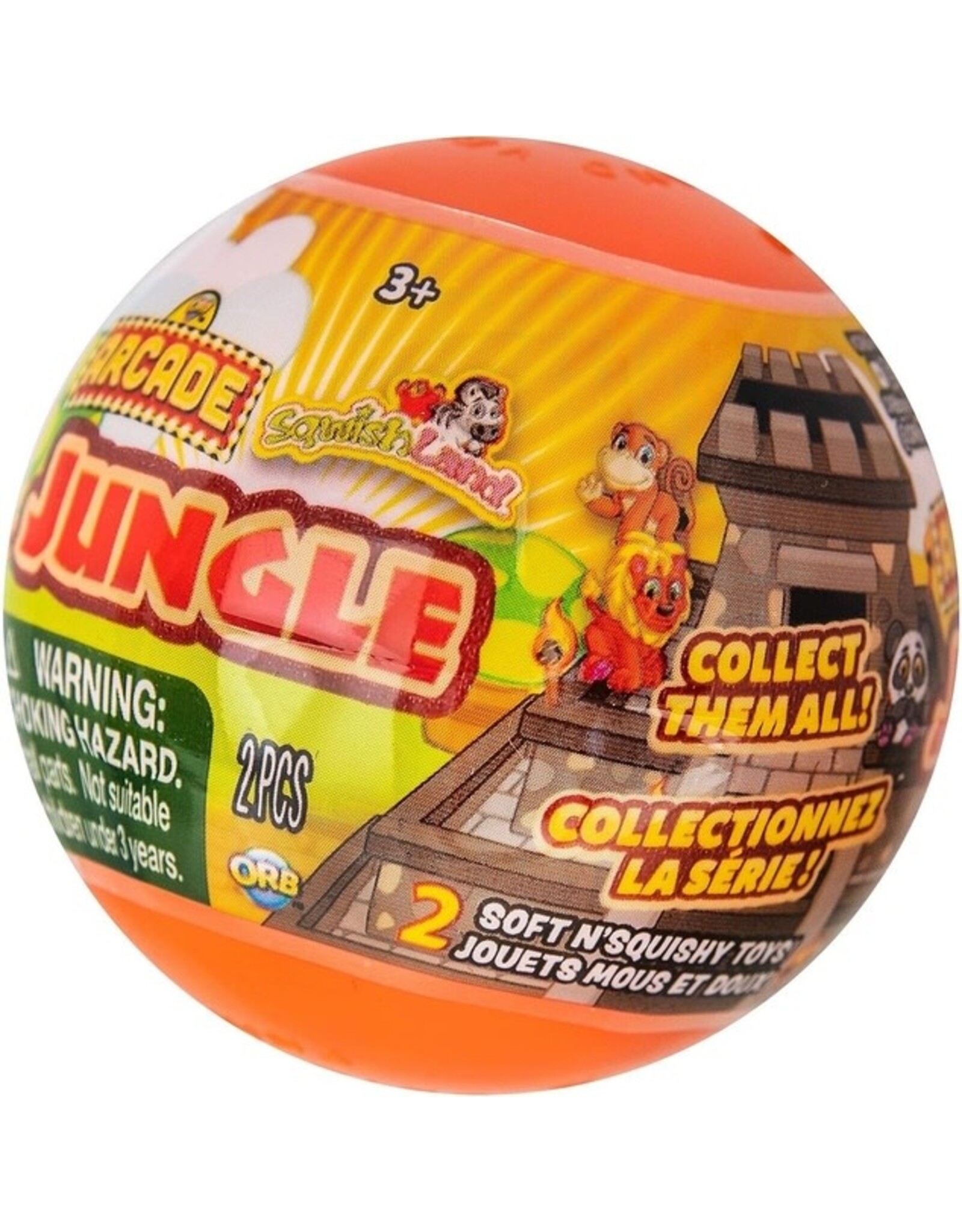 ORB Arcade Capsules Squish Jungle - Tumbleweed Toys