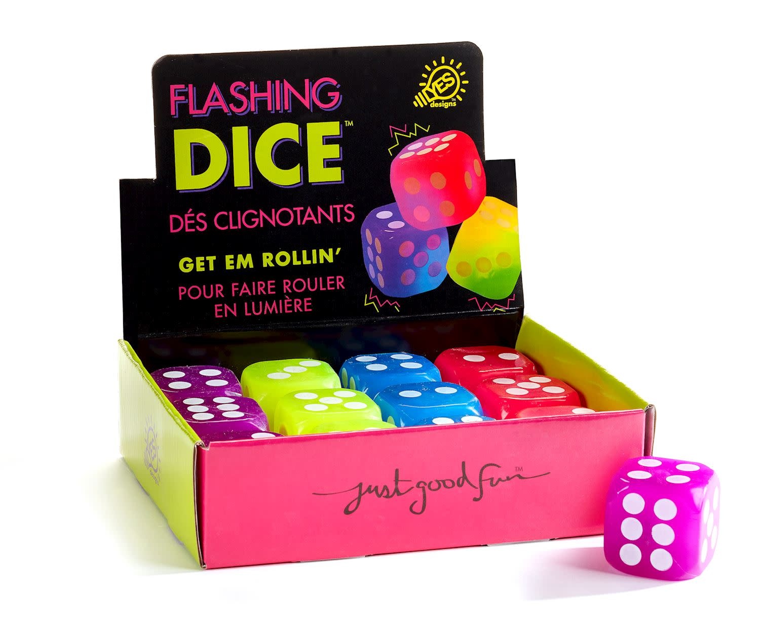 GiftCraft Flashing Dice - Tumbleweed Toys