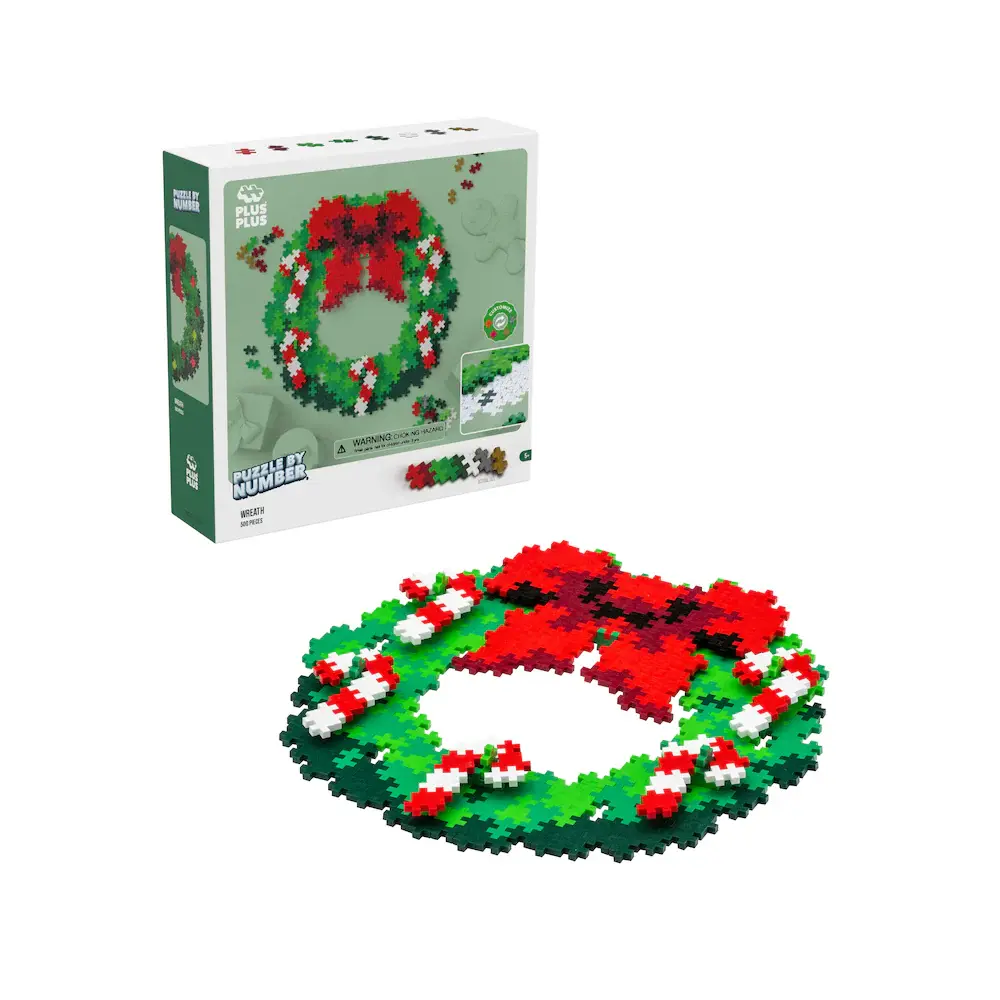 Plus-Plus Puzzle by Number - Christmas Wrath 500pc CLEARANCE FINAL SALE ...