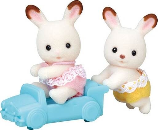 Calico Critters Calico Critters Chocolate Rabbit Twins - Tumbleweed Toys