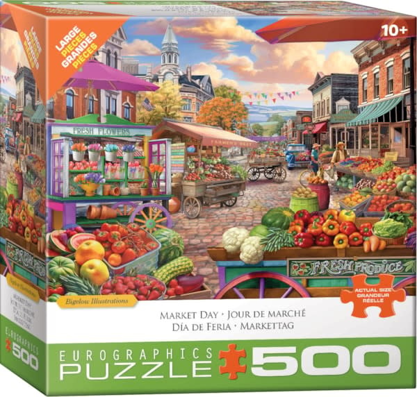 Main Street Market 500pc - Tumbleweed Toys